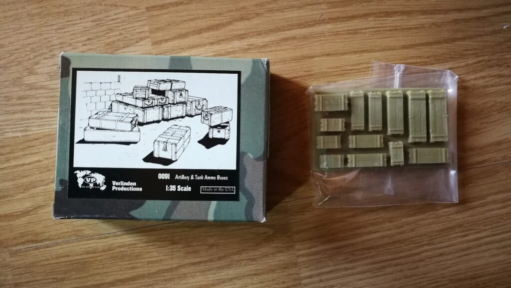 Maqueta Verlinden Artillery & Tank Ammo Boxes – Tienda de Maquetas ...