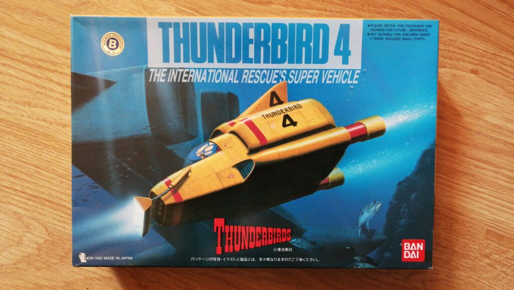 Maqueta Bandai Thunderbird 4 The International Rescue’s Super Vehicle ...